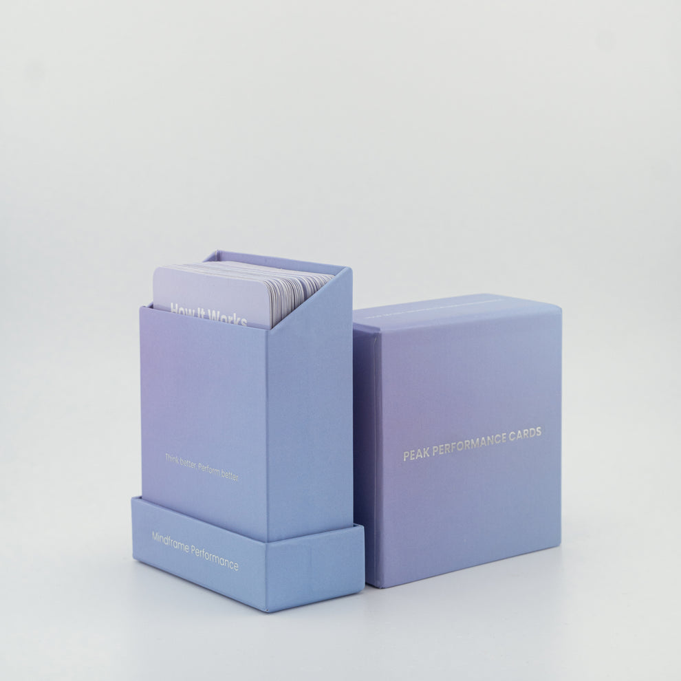 Peak Performance Cards – Mindframe Performance